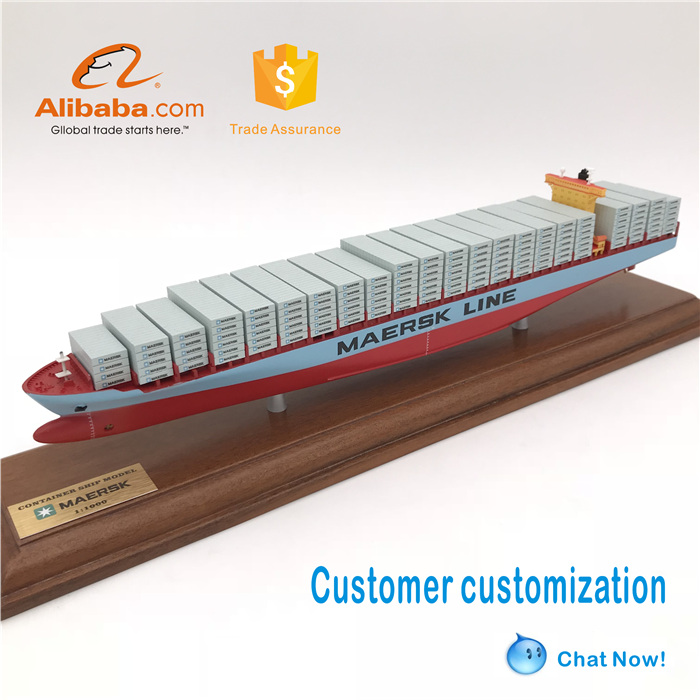 Ocean Artwork studio ship model factory 1:1000 CMA-CGM container ship ...