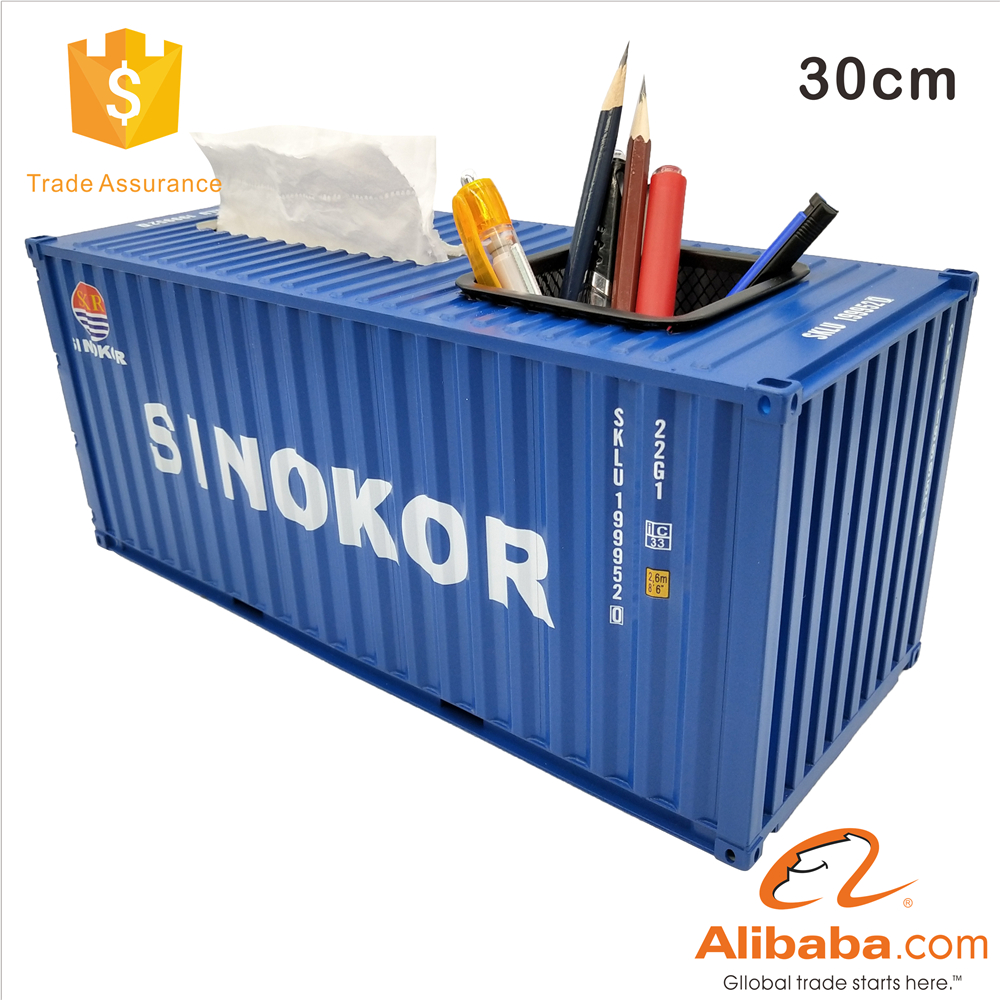 30cm 1:20 SINOKOR logistics mini container Pen holder shipping ...
