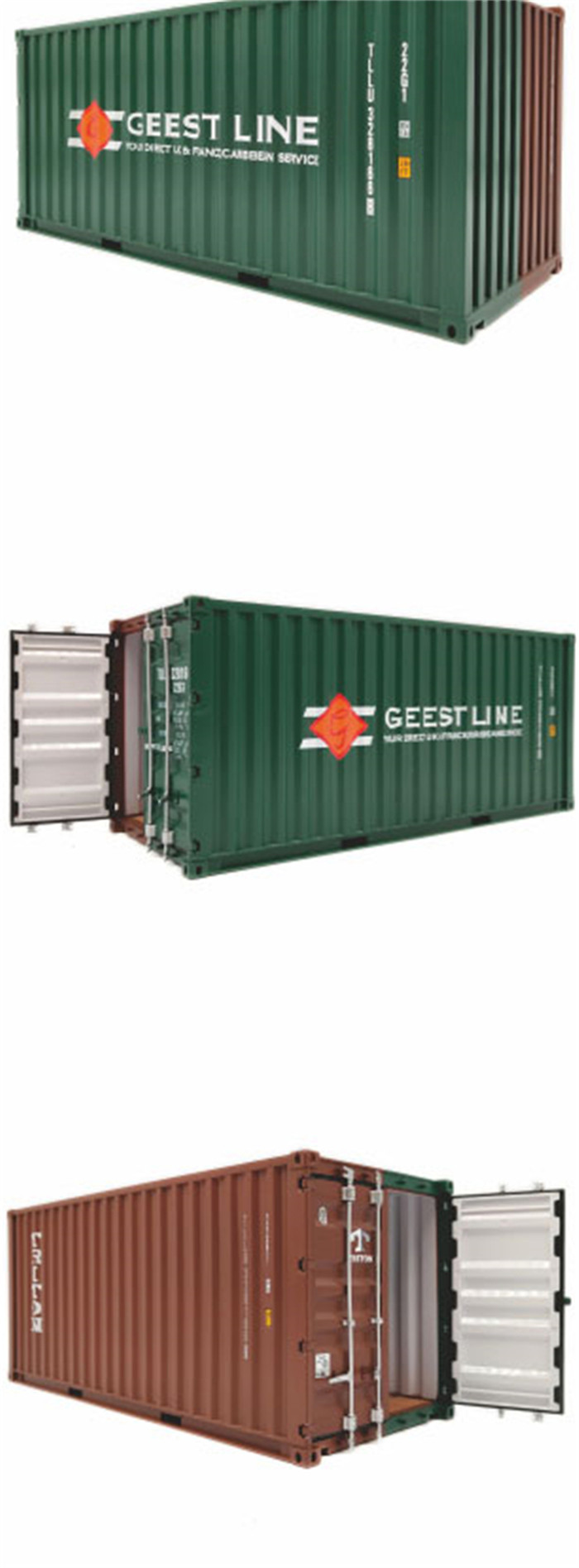 30cm 1:20 Geest line ltd container model container scale model O.A.S ...
