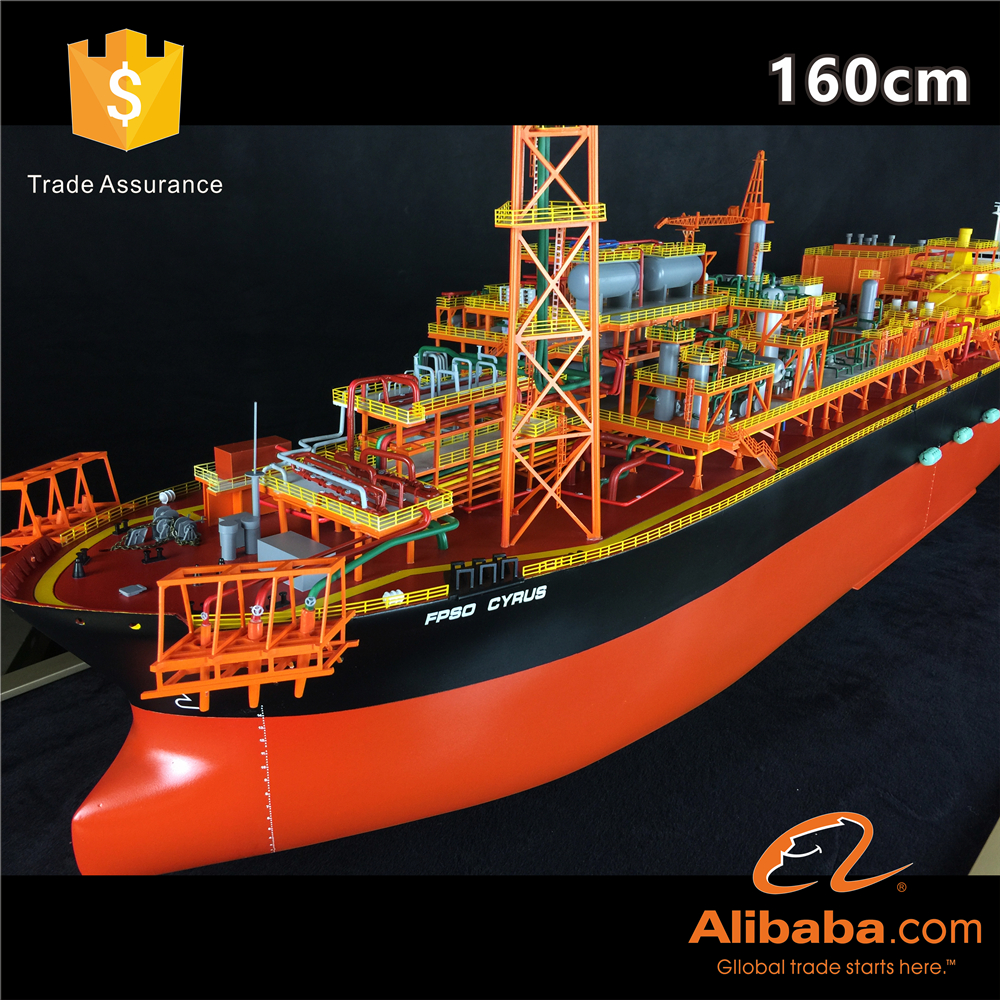 160cm FPSO ship model Custom ship model FPSO ship model FPSO shipping ...